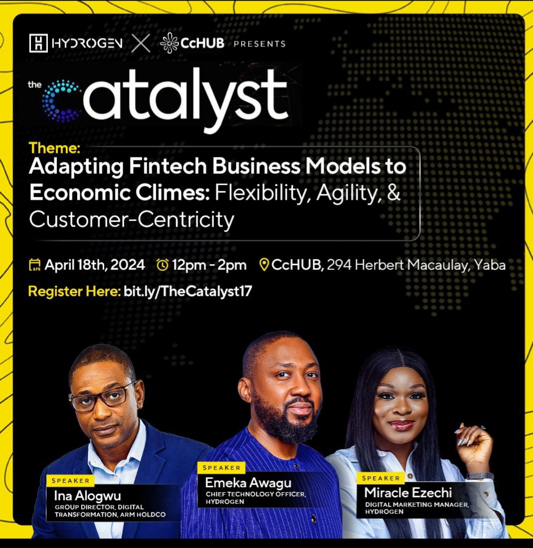 Hydrogen, CCHub Partner to Encourage Fintech Startup Success - SuperNewsng