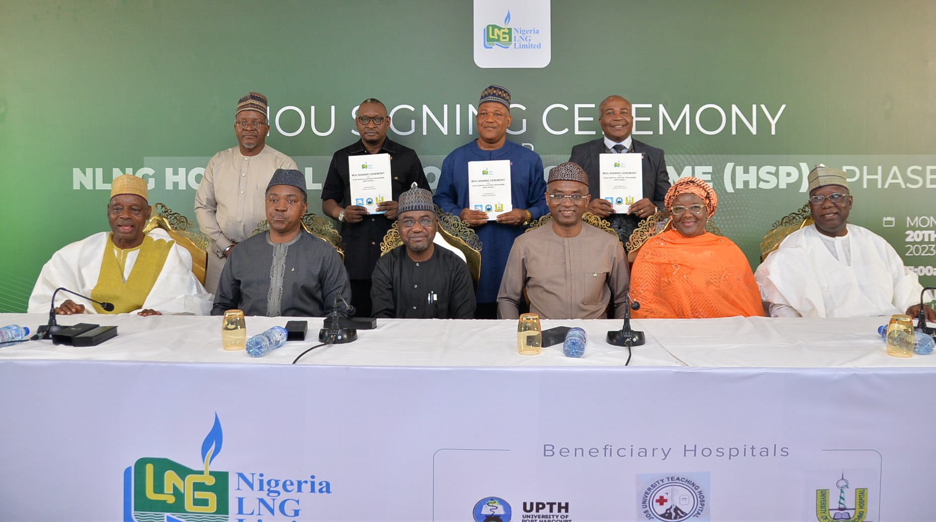 NLNG begins hospital support programme, signs MoU with six teaching ...
