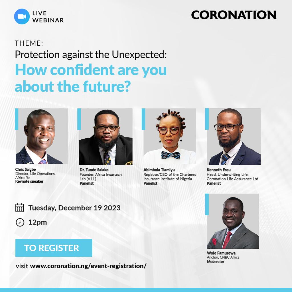Coronation Life Assurance Holds Webinar On: Protection against the ...