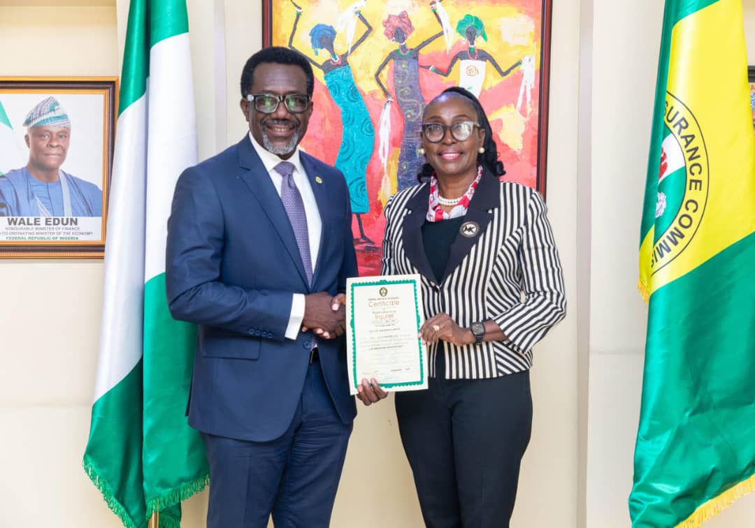 NAICOM Presents Operational License To CHI Life Insurance To Commence ...