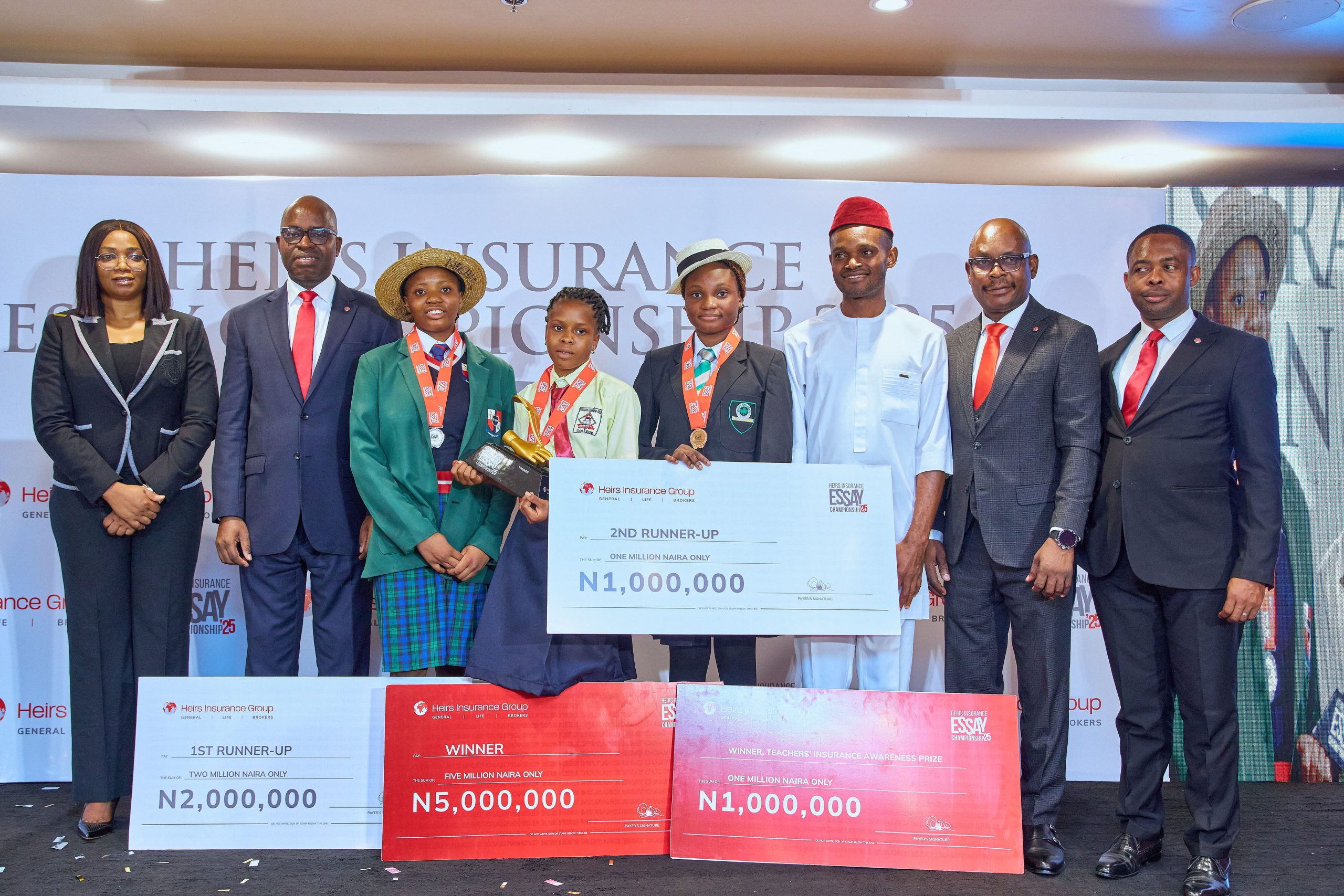 13-year-old Rhema-Love Abraham Emerges Winner of 2025 Heirs Insurance ...